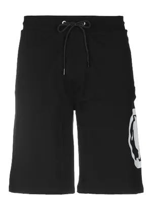 BIKKEMBERGS BIKKEMBERGS French Terry Bermuda Shorts Black