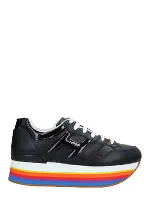 Hogan Leather Low-Top Sneakers Black