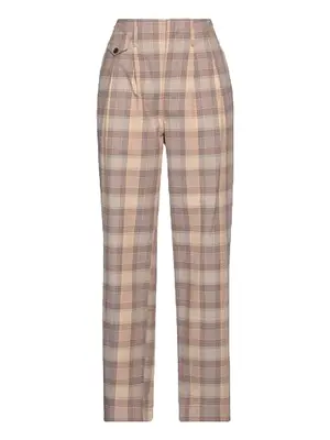 DEPARTMENT 5 Tartan Patterned Trousers - Beige