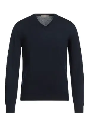CRUCIANI Wool Sweater - Navy Blue