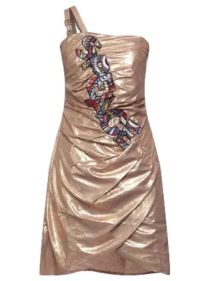 CUSTO BARCELONA Mini Dress - Gold