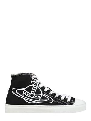 VIVIENNE WESTWOOD Plimsoll High Top Sneakers - Black