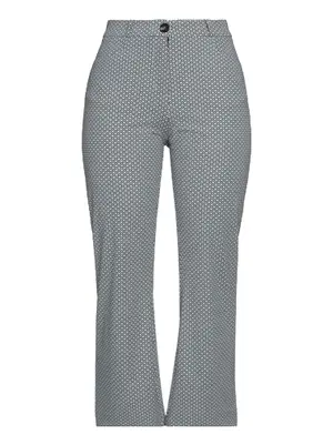 RRD Polka-dot Flared Trousers - Blue