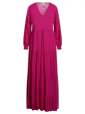 FUZZI FUZZI Maxi Dress Pink