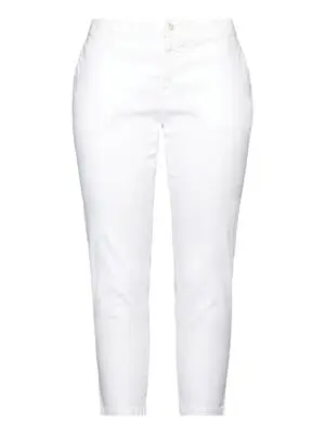 120% Lino 120% LINO Slim-Leg Chinos White