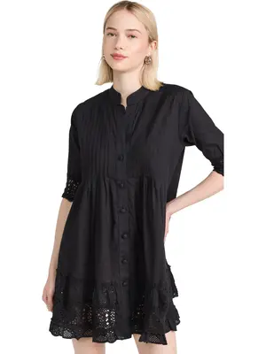 Shoshanna Shoshanna Milos Mini Dress Jet