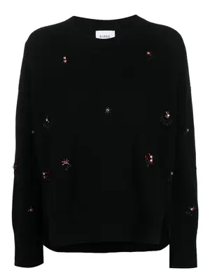 BARRIE Iconic Cashmere Jumper - Black