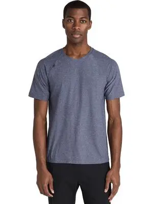 RHONE Reign Short Sleeve Tee - Midnight Heather