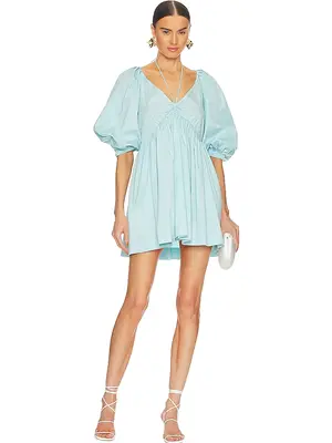 L'academie Ilana Mini Dress - Baby Blue