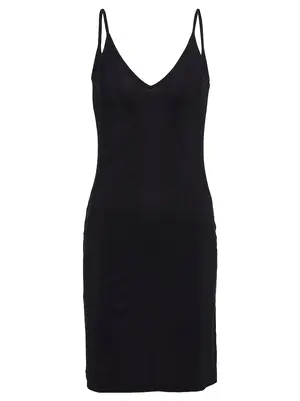 JIL SANDER Jersey Minidress - Black