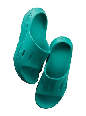 HOKA® Ora Recovery Slides - Tech Green