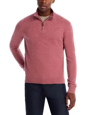 BLOOMINGDALE'S Cashmere Half-Zip Sweater