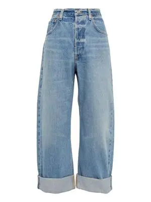 Citizens Of Humanity Mid-rise Wide-leg Jeans - Blue