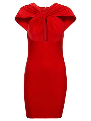 Coperni Cutout Mini Dress - Red