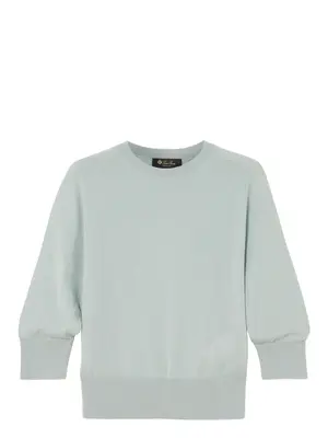 Loro Piana Loro Piana Cashmere Pullover Blue