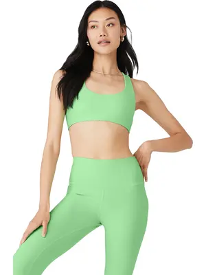 Alo Yoga Airlift Advantage Racerback Bra Ultramint