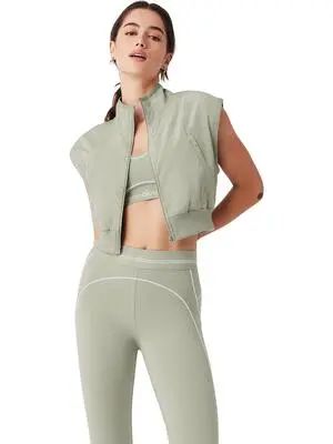 Alo Yoga In Motion Vest Limestone