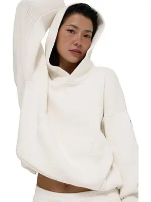 ALO Scholar Hooded Sweater Top