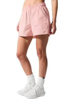 Alo Yoga Alumni Short - Pink Quartz