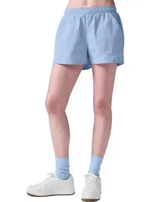 Alo Yoga ALO Alumni Short Seashell Blue