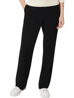 HOBBS LONDON Mel Straight Leg Pants - Black