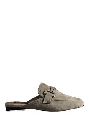 BIBI LOU Exclusive Zagreb Slip-On Loafers Verde Olivia Kid Suede
