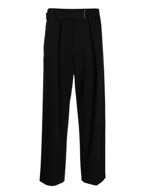 SONGZIO Straight-leg Trousers - Black