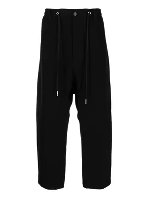 SONGZIO SONGZIO Square Drop-Crotch Trousers