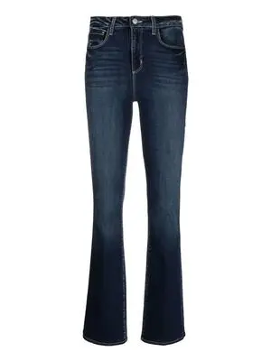 L'Agence Selma High-rise Bootcut Jeans - Blue