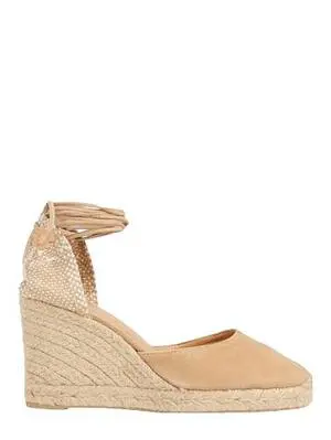 CastaÑer Leather Espadrilles Beige