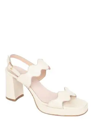 PATRICIA GREEN Palm Beach Platform Sandal - Bone