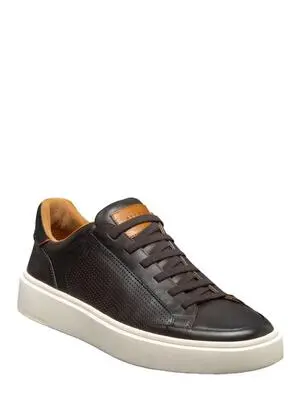 Allen Edmonds Oliver Leather Sneakers - Espresso