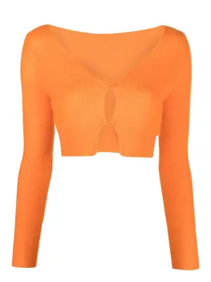 Jacquemus Jacquemus Le Cardigan Alzou Orange