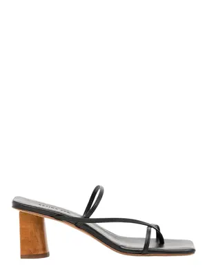 REJINA PYO Harley 65mm Open-toe Sandals - Black
