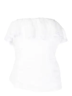 Isabel Marant Off-shoulder Top - White