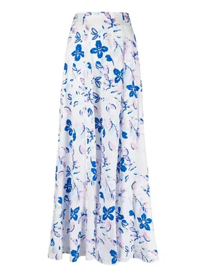 DOROTHEE SCHUMACHER Dorothee Schumacher Floral Print Maxi Skirt