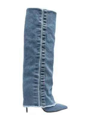 LE SILLA Andy 120mm Boots - Blue