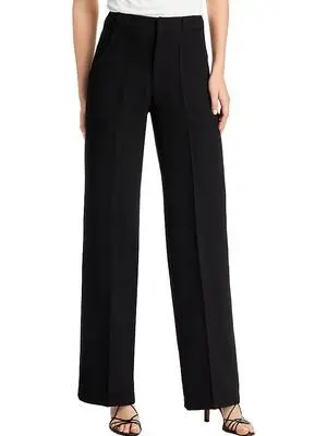 Aqua Wide Leg Trousers - Black
