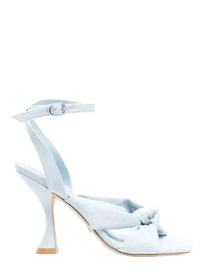 STUART WEITZMAN Stuart Weitzman Playa Angle Strap 100 Sandals Blue