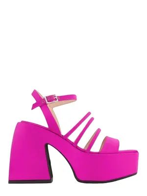 NODALETO Bulla Chibi Platform Sandals - Pink