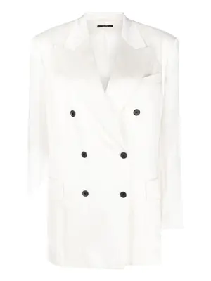 TOM FORD Double-breasted Blazer - White