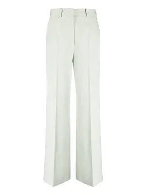 LANVIN High-waisted Trousers - Green