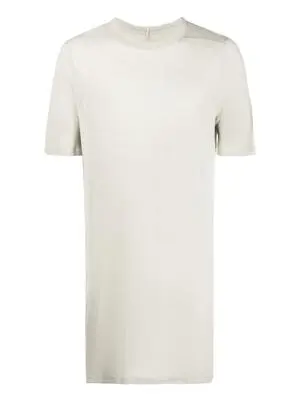 Rick Owens Crew Neck Long-length T-shirt - Neutrals