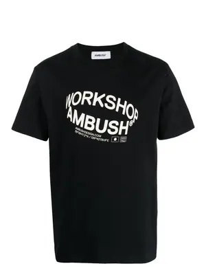 AMBUSH Logo-print T-shirt - Black