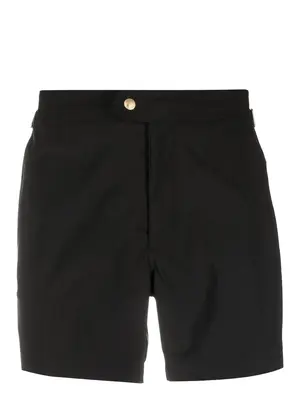 TOM FORD Side-buckle Swim Shorts - Black