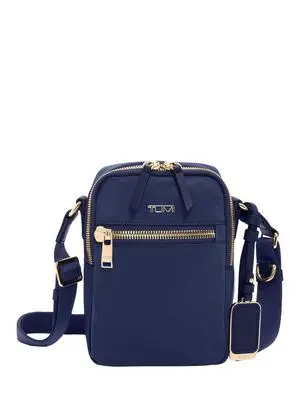Tumi Persia Crossbody Bag - Indigo/light Gold