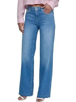 L'Agence Clayton Wide-leg Jeans - Getty