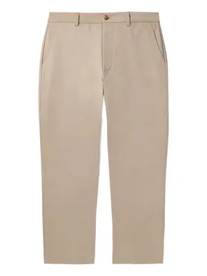GHIAIA Ghiaia Cashmere - Straight-Leg Cotton Chinos - Men - Gray - M Gray