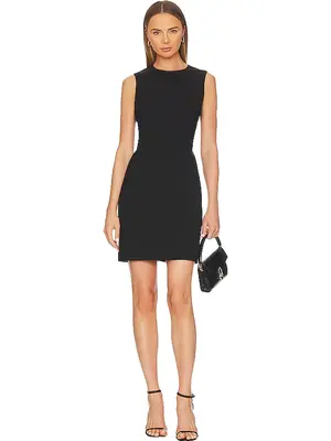 Theory Theory Sleeveless Fitted Dress Traceable Wool