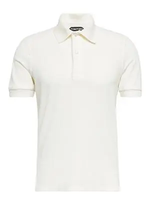 TOM FORD Tom Ford Cotton-blend Terry Polo Shirt